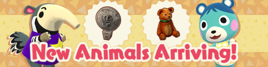 Antonio, Bluebear, Phoebe, Raddle released for Animal Crossing: Pocket ...
