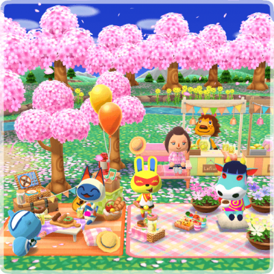 Katie’s Time Out Cherry Blossom Gardening Event Pocket Camp Guide