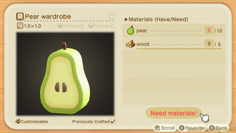 Fruit Furniture & Clothes: How to Craft & Complete List of Items in ...