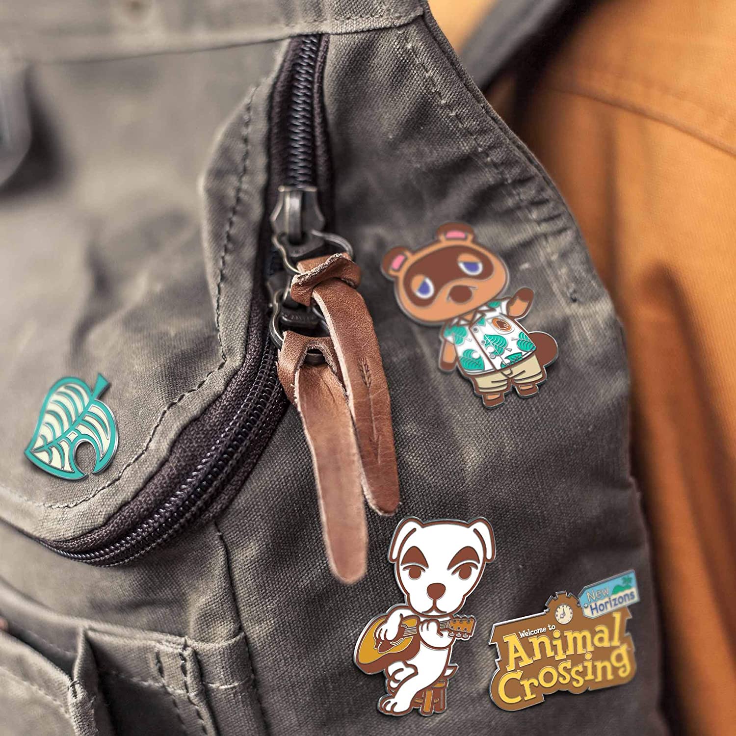 New Animal Crossing: New Horizons Lapel Pins, Socks, Keychain, and Hat ...