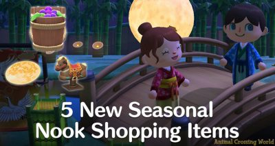 5 New Seasonal Nook Shopping Items Coming To Animal Crossing: New ...