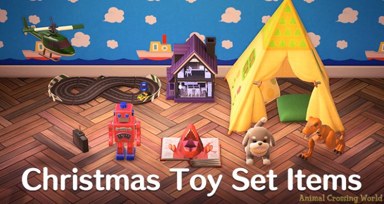 Christmas Toy Day Set Furniture Items & Variations at Nook's Cranny in ...