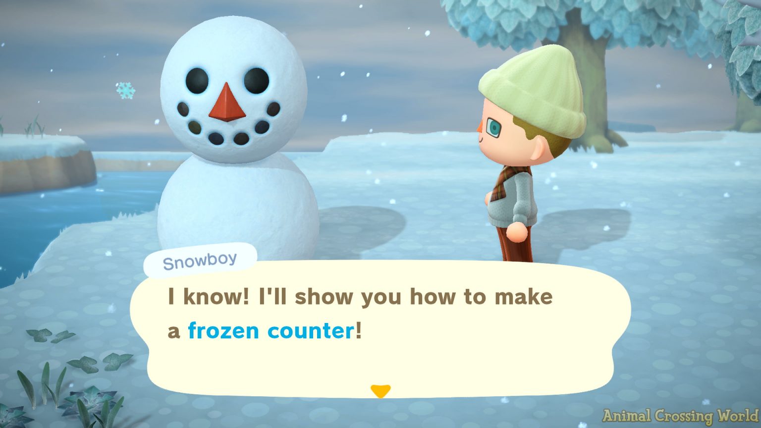 How To Build A Perfect Snowboy / Snowman Every Time Guide In Animal ...