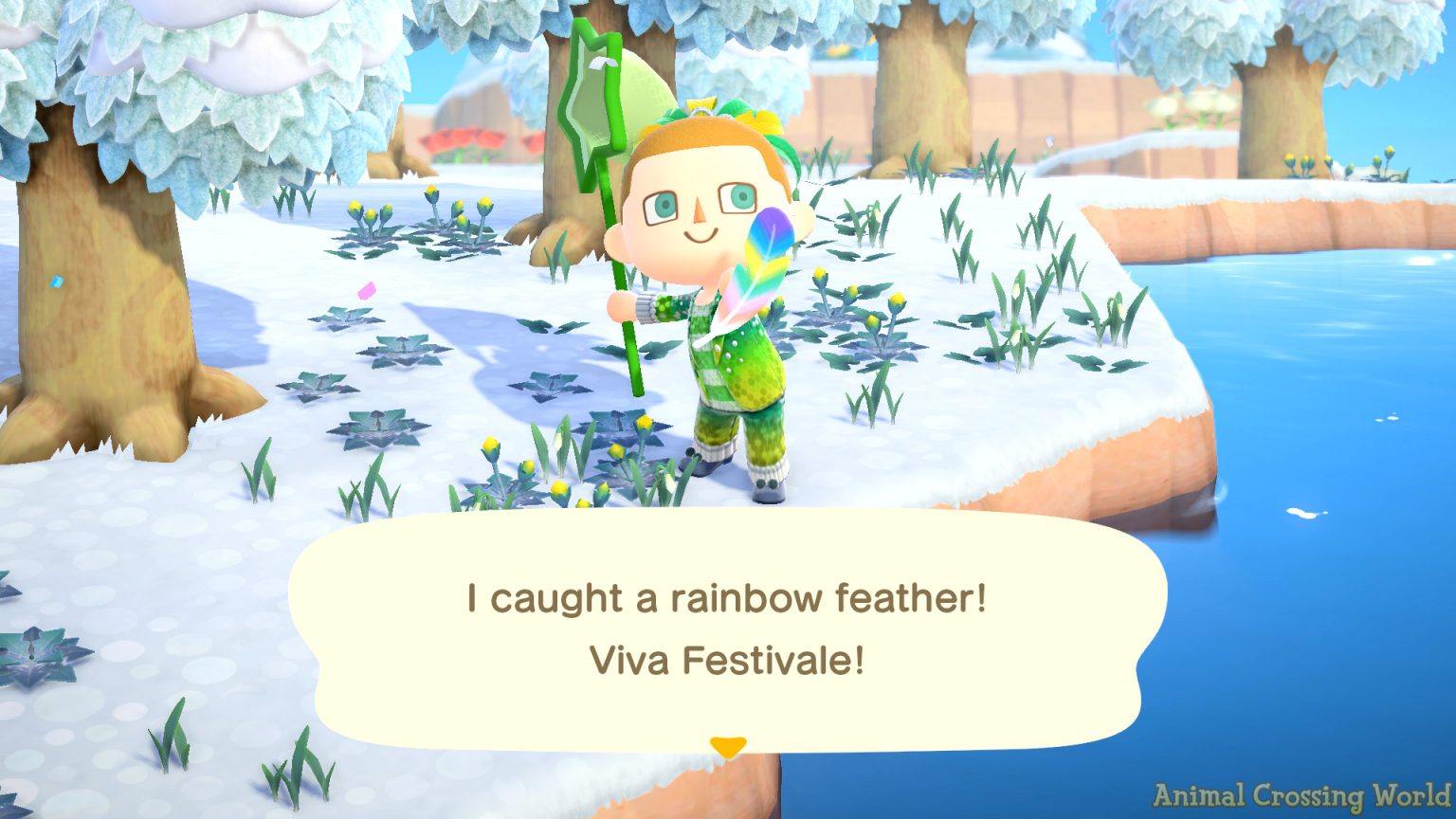 How To Get Rainbow Feathers For Festivale (Red / Blue / Green / Purple ...