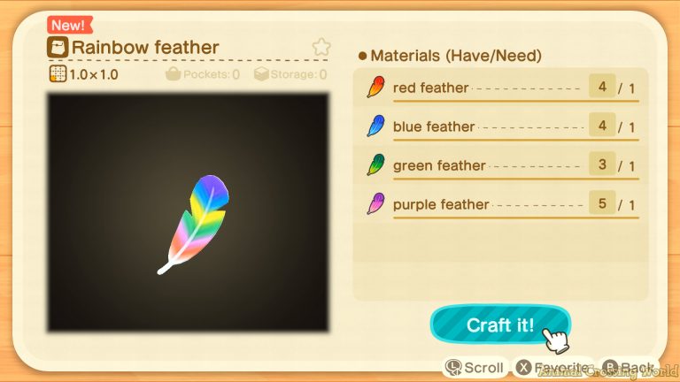 How To Get Rainbow Feathers For Festivale (Red / Blue / Green / Purple ...