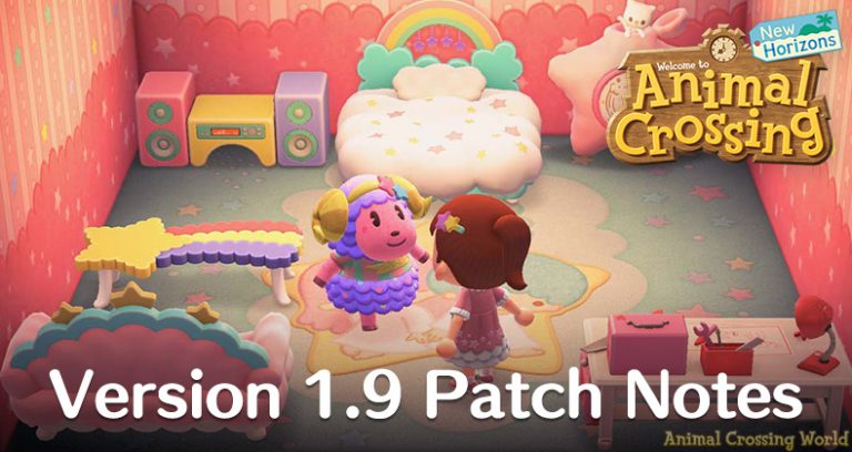 Full March Sanrio Update Patch Notes For Animal Crossing: New Horizons ...