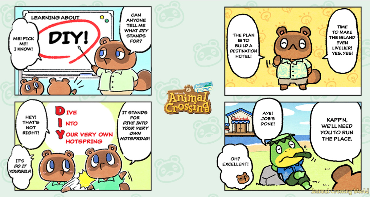 Nook Tails Animal Crossing: New Horizons Comic Series Gets New Version ...