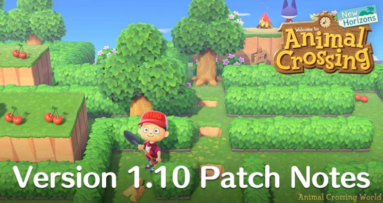 Official April Update Patch Notes For Animal Crossing: New Horizons ...
